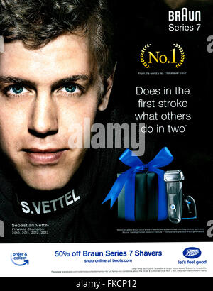 2010s UK Braun Magazine Advert Stock Photo - Alamy