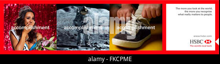 2000s UK HSBC Billboard Advert Stock Photo - Alamy