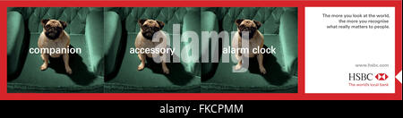 2000s UK HSBC Billboard Advert Stock Photo - Alamy