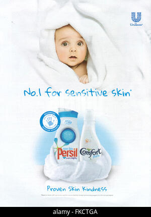 2010s UK Persil Magazine Advert Stock Photo - Alamy