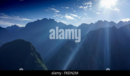 Morning over Machu Picchu in Cusco, Peru Stock Photo - Alamy