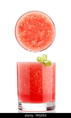 Milk melon Smoothie in glass Stock Photo - Alamy