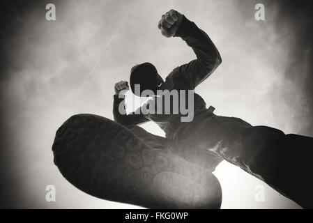 street fight attack being mugged Stock Photo - Alamy