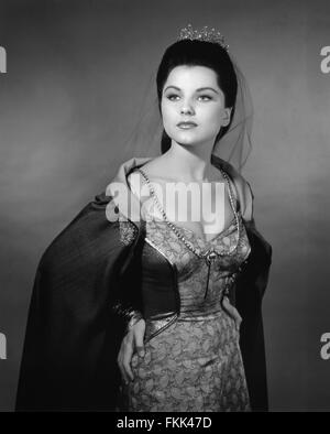 DEBRA PAGET in PRINCE VALIANT (1954), directed by HENRY HATHAWAY ...