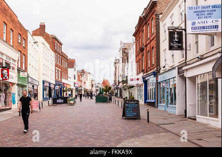 gloucester town city centre high street eastgate shopping england uk gb ...