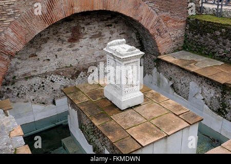 Lacus Juturnae, the spring of Juturna sacred fountain, Roman Forum ...
