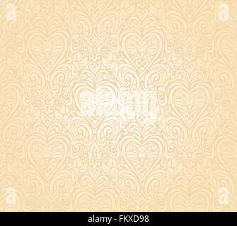 gentle wedding pale peach invitation background design Stock Vector ...