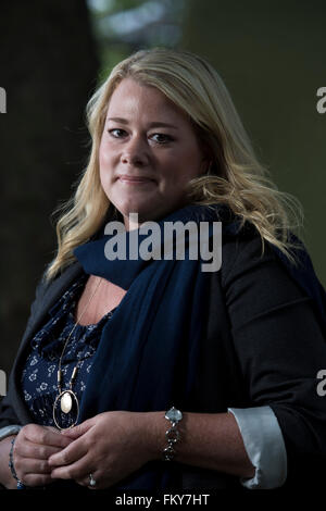 English author of historical fiction Robyn Young appears at the Stock ...