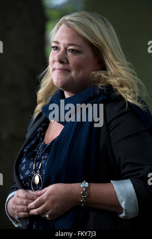 English author of historical fiction Robyn Young appears at the Stock ...