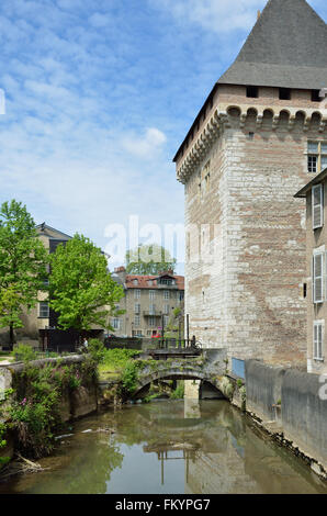 Historical part of the French city Pau Stock Photo - Alamy