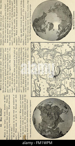 A 1899 textbook on advanced geography, covering physical, political ...