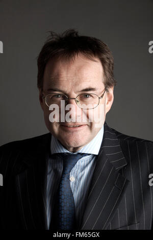 Quentin Letts at the Oldie Literary Lunch 08/03/16 Stock Photo - Alamy