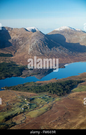 Connemara hills Inagh Valley Galway Ireland Stock Photo - Alamy