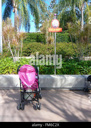 Stroller parking sign Stock Photo: 26597227 - Alamy