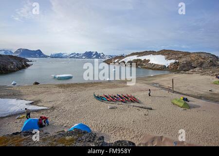 Inuit Summer camp, Greenland 9 Stock Photo - Alamy