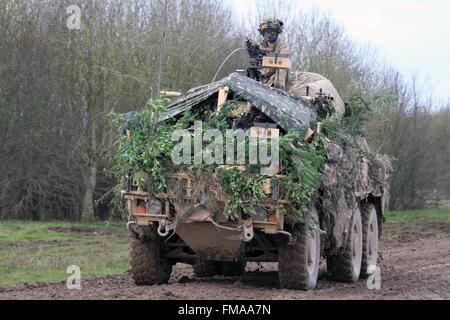 British army Supacat Coyote 6x6 rapid assault, fire support and ...