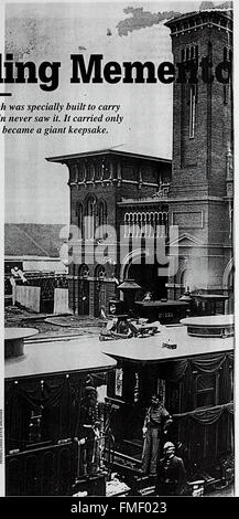 This historical account covers the assassination of President Abraham ...