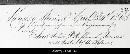 'The Assassination of Abraham Lincoln' (1865) recounts the tragic event ...