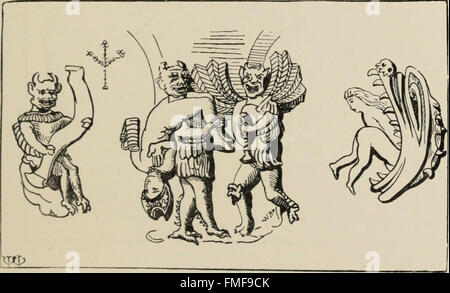 The grotesque in church art (1899 Stock Photo - Alamy