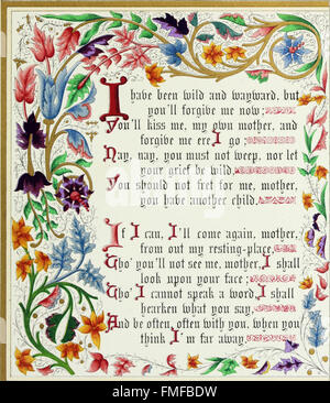 'The May Queen' (1860) by Alfred Lord Tennyson is a poem that ...