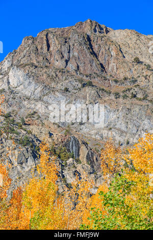 Waterfall at June Lake Stock Photo - Alamy