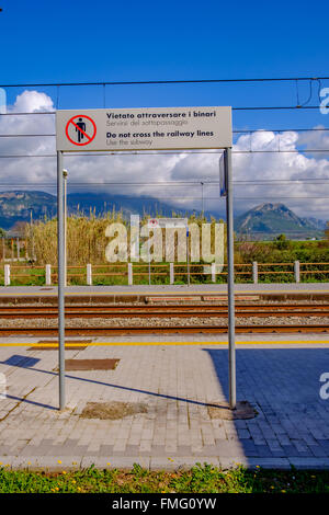 Italian Railway Stations Stock Photo - Alamy