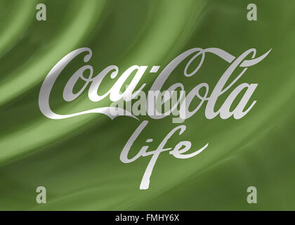 Coca Cola life logo Stock Photo - Alamy