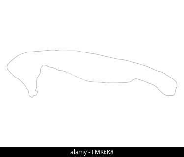 map of wangerooge Stock Photo - Alamy