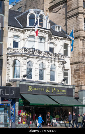 Romanes and Paterson tea room Edinburgh Stock Photo - Alamy