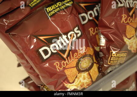 doritos crisps on display in a supermarket Stock Photo - Alamy