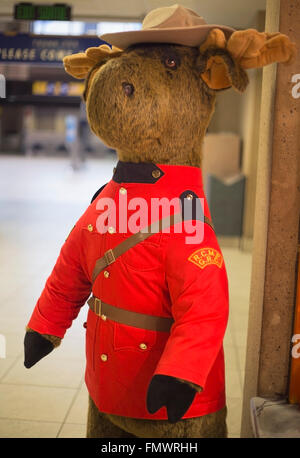A Canadian Mountie (RCMP) Royal Canadian Mounted Police Officer Stock ...