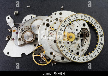 Broken wrist watch Stock Photo - Alamy