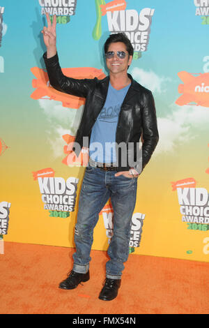 INGLEWOOD, CA - MARCH 6: Actor John Larroquette (R) and son Jonathan ...