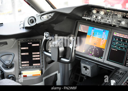 cockpit, panel, switch, boeing, b 787, B787, 8, 9, Dreamliner, Dream ...