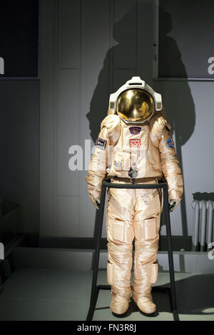 Space suit of the world's first human in space cosmonaut Yuri Gagarin ...