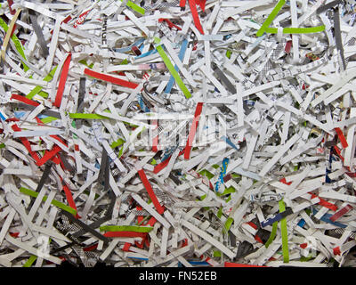shredded office paper documents Stock Photo - Alamy
