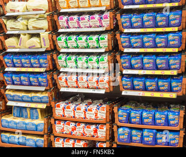 Bread in Tesco supermarket. UK Stock Photo - Alamy