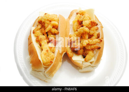 Fried Clam Rolls Stock Photo - Alamy