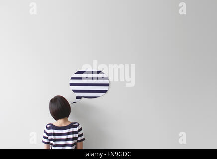 A Speech bubble with copy space communication talking speaking concepts ...