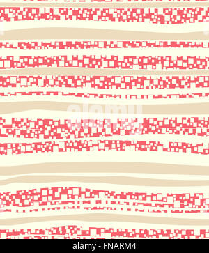 Seamless Background With Random Shapes Stock Photo - Alamy