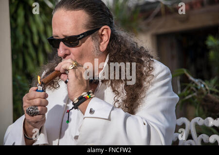 Cuban singer and composer Edesio Alejandro Stock Photo - Alamy