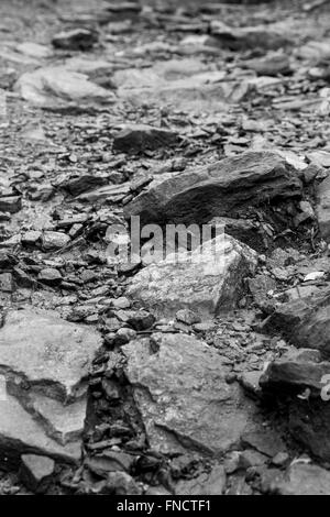 Path of Rough Rubble Stones Stock Photo - Alamy