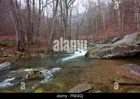 Rapids of a river in the Blue Ridge mountains Stock Photo - Alamy