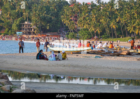 Kovalam Hawah beach, Kerala, India Stock Photo - Alamy