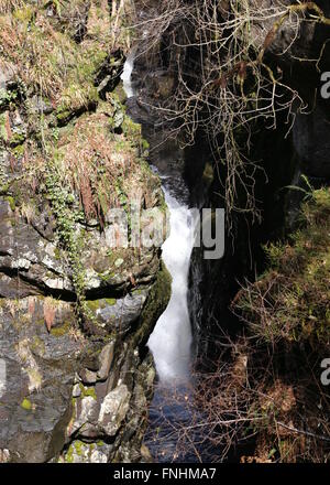 Deil's Cauldron Waterfall, Comrie, Scotland Stock Photo - Alamy