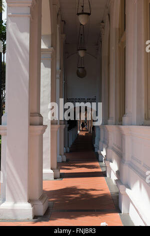 Arcade, Raffles Hotel, Singapore, arcade, Raffles Hotel, Singapore ...