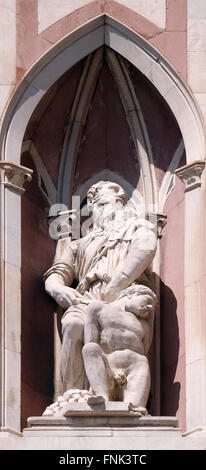 Abraham Sacrificing Isaac by Donatello and Nanni di Bartolo, Campanile ...