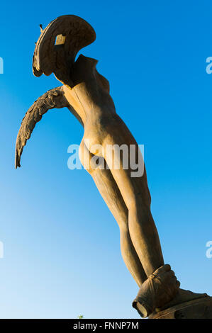 Ikaro. Bronze statue by Igor Mitoraj. Valley of the Temples. Agrigento ...