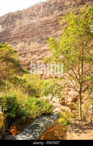 Moremi Gorge (Goo Moremi) is a deep ravine in rural Botswana, Africa ...