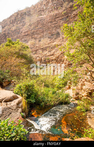 Moremi Gorge (Goo Moremi) is a deep ravine in rural Botswana, Africa ...
